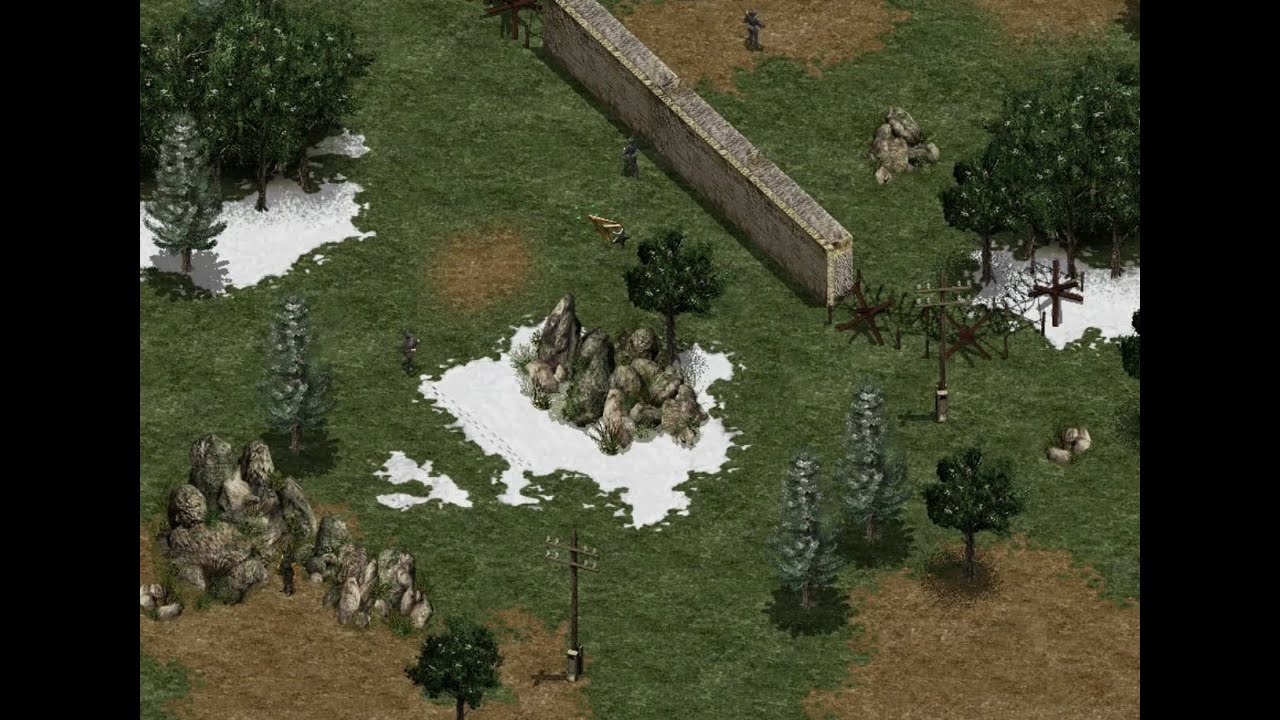 Commandos Behind Enemy Lines Intro PC 1940 1941 1998 Main Menu Screen Tutorials Part 1 Razeen ...