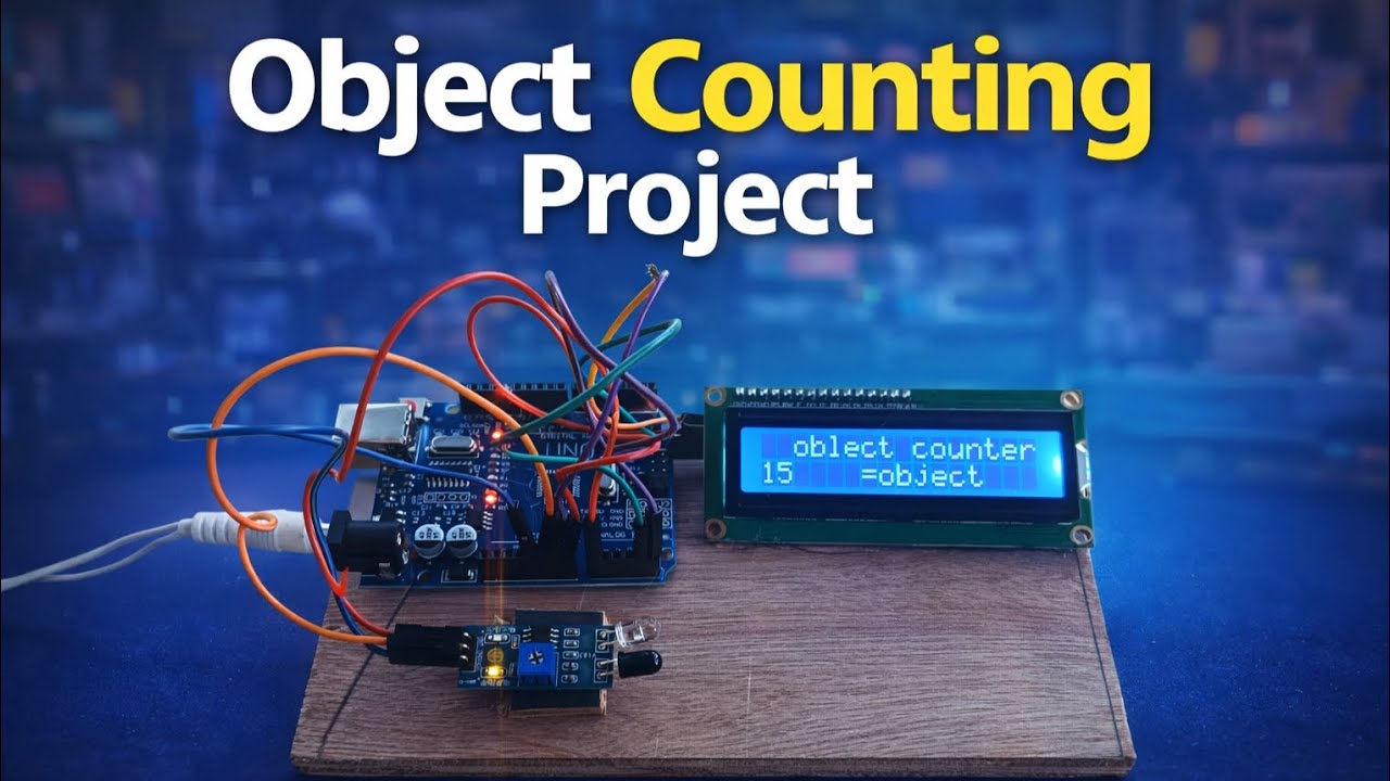 How to Make Smart Object Counter with IR Sensor | Arduino Project - YouTube