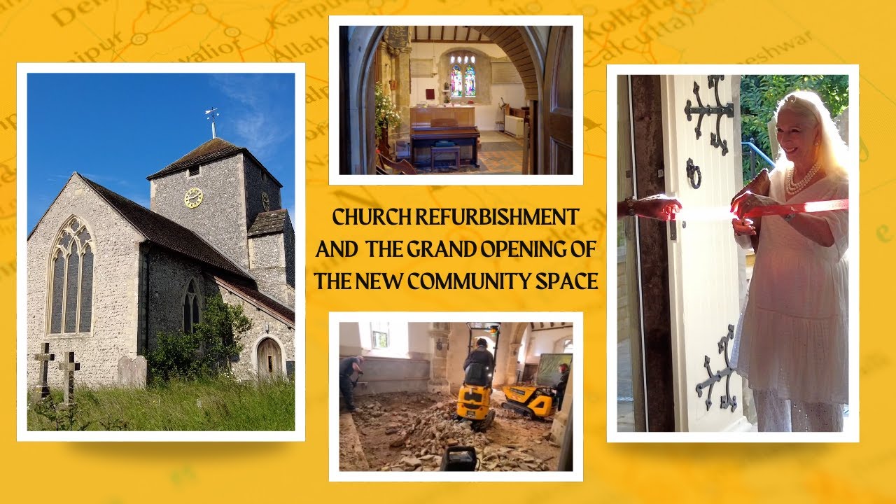 St James the Less Church Lancing Refurbishment 2024 - YouTube