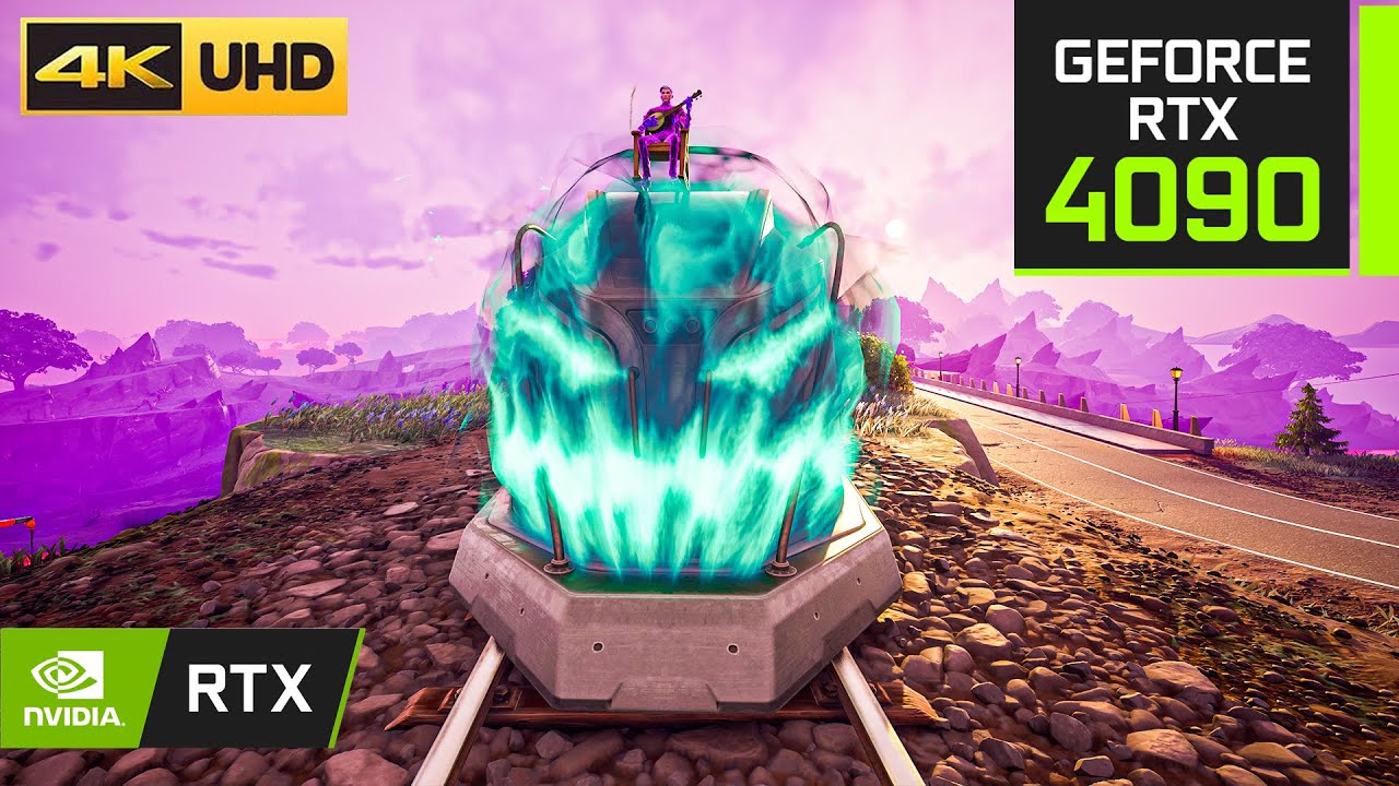 Fortnite Chapter 5 : RTX 4090 + 7800X3D ( 4K Maximum Graphics RTX ON ...