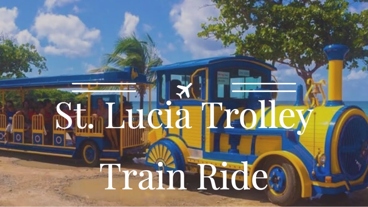 NCL Cruise | Downtown Castries St Lucia Trolley Train Ride #stlucia # ...