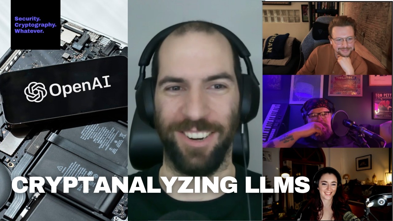 Cryptanalyzing LLMs with Nicholas Carlini - YouTube