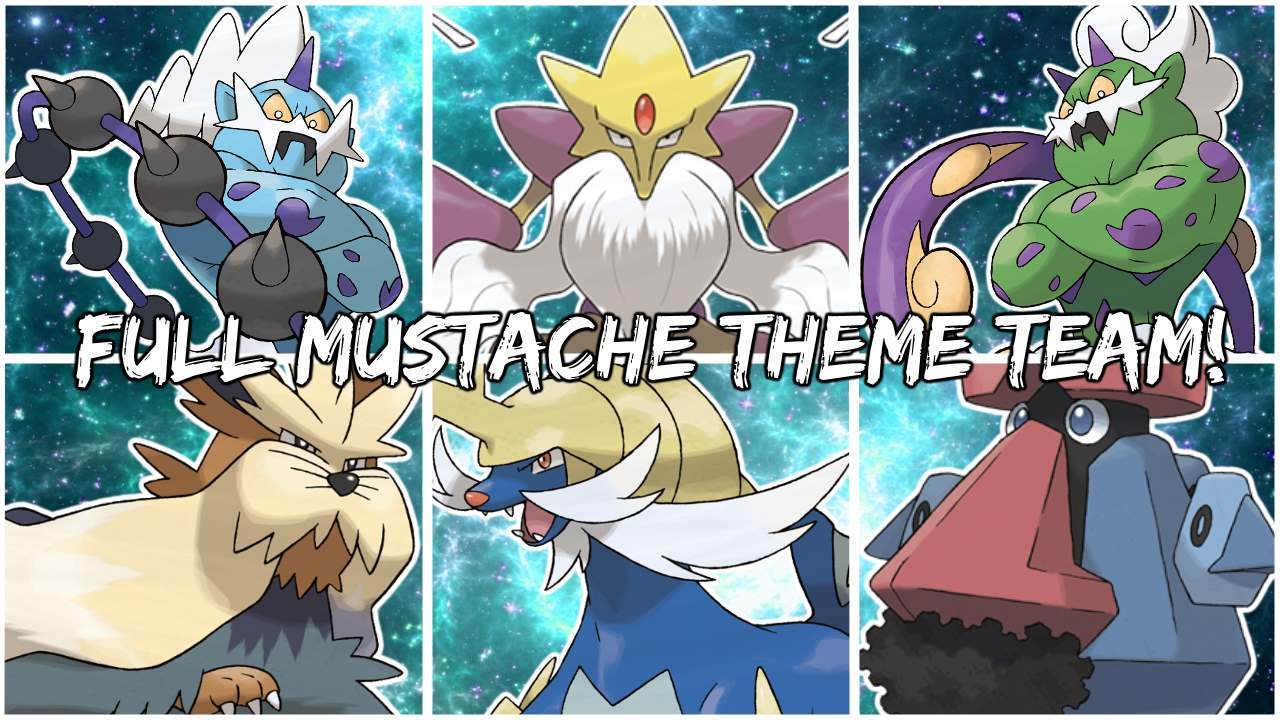 Project Pokemon - FULL MUSTACHE THEME TEAM! - YouTube