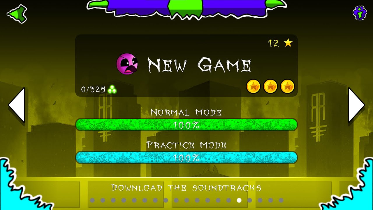 New Game | Geometry Dash | Resurrection GDPS Gameplay - YouTube