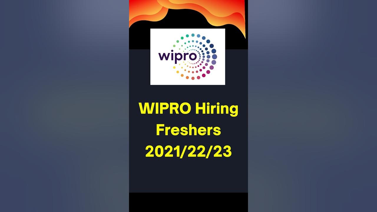 Wipro is Hiring Freshers -2022/2023- Topcoder Operations Associate - Graduate (BSC ,IT , B.tech ...