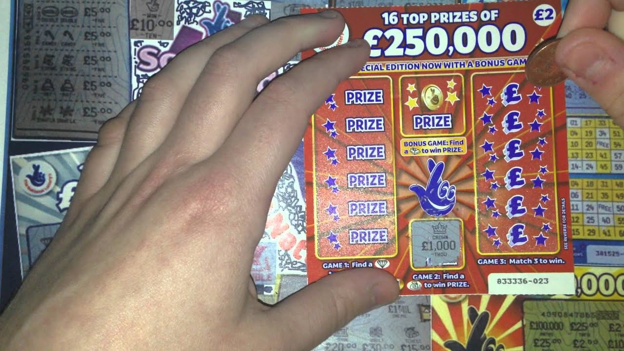 A Full Week of Scratchcards from The National Lottery © Series 1 ...