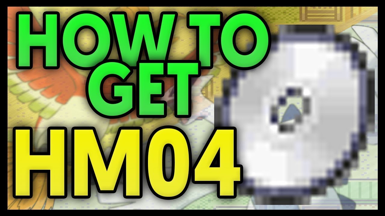 HOW TO GET HM04 STRENGTH ON POKEMON GOLD/SILVER - YouTube