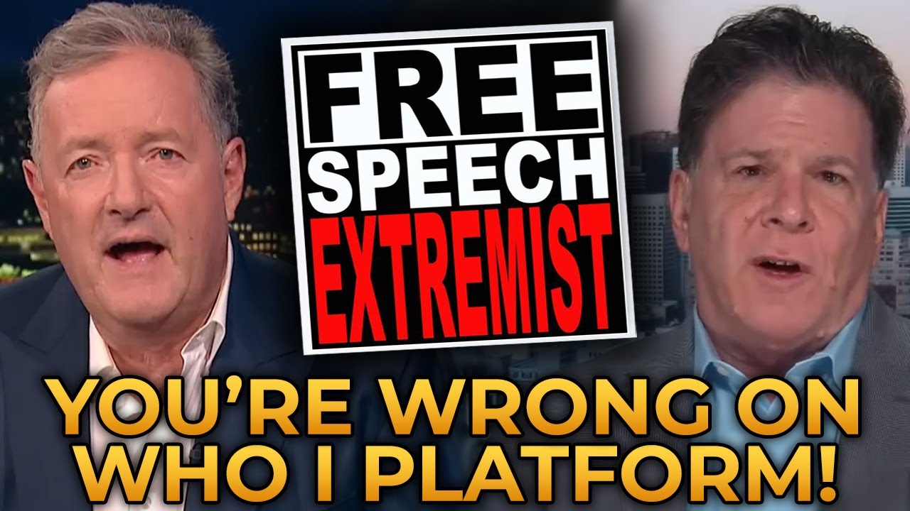 Piers Morgan BLASTS Eric Weinstein for Complaining About Platforming ...