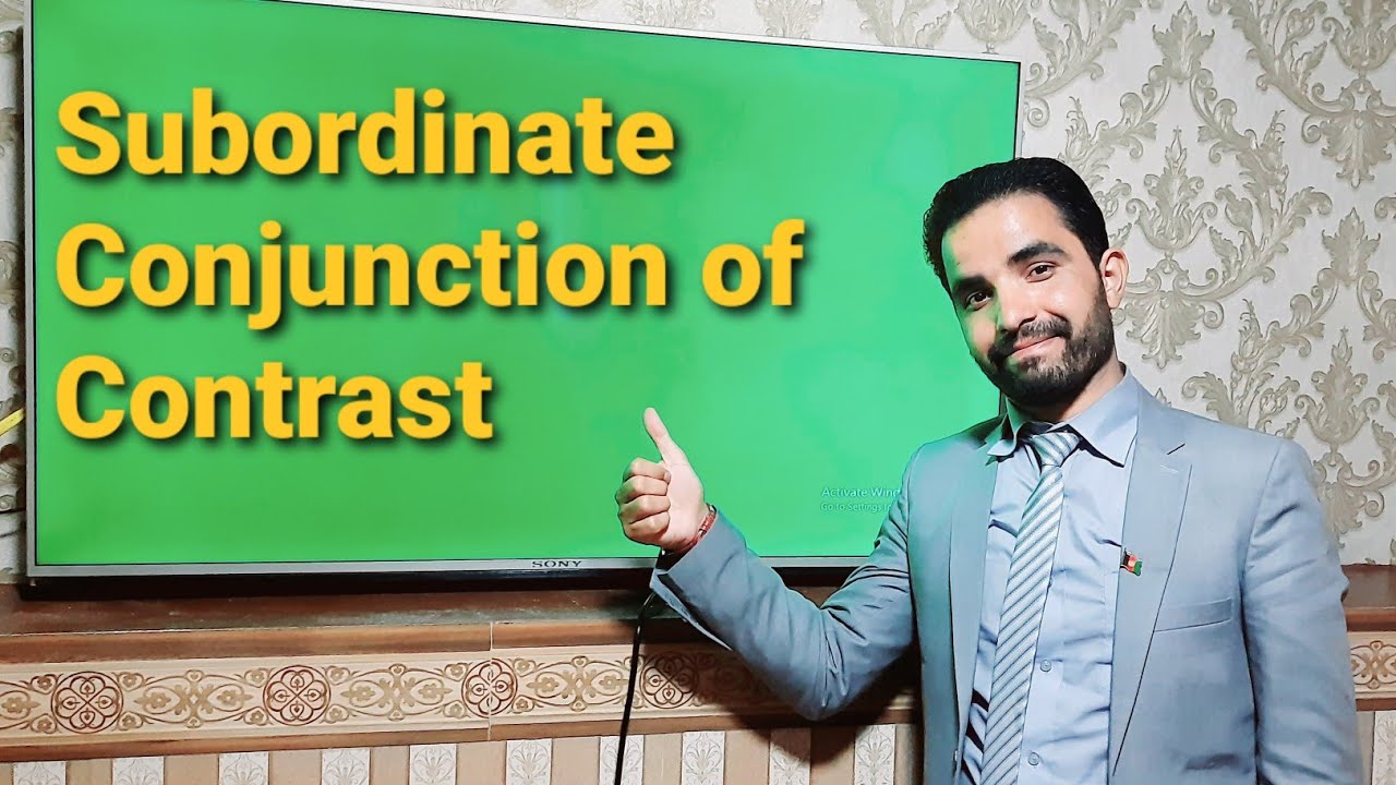 Lesson 126: Subordinate Conjunction of Contrast - YouTube
