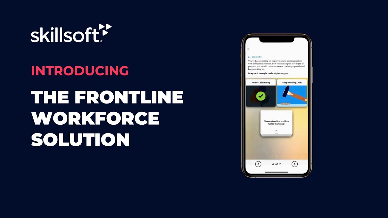 Introducing the Skillsoft Frontline Workforce Solution - YouTube