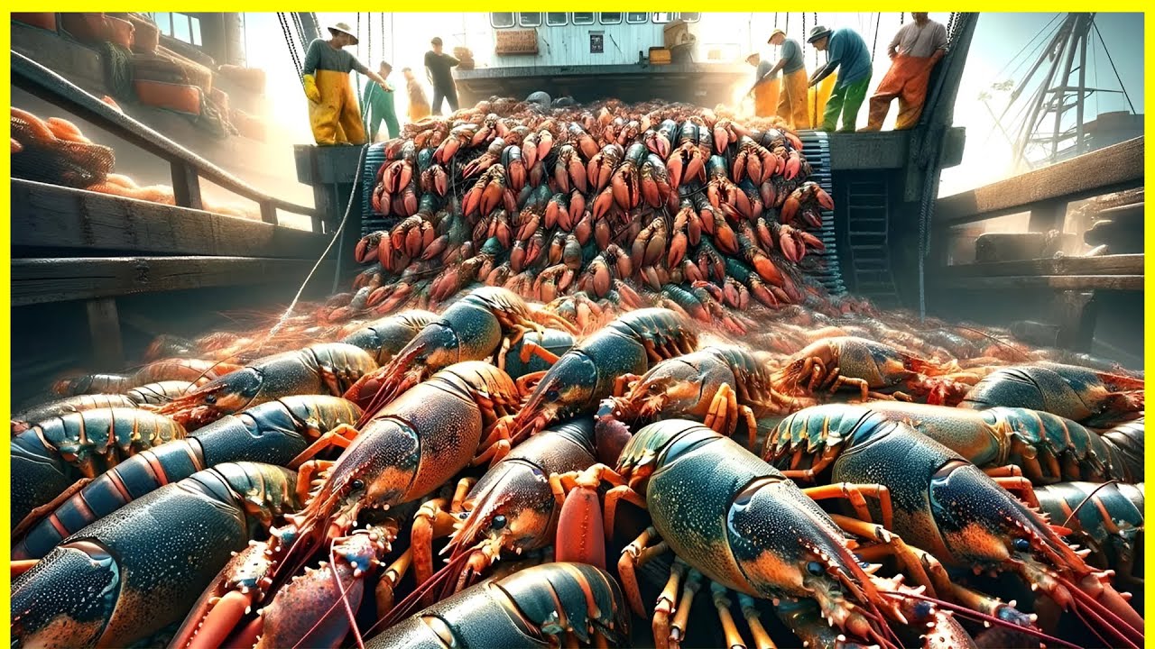 Amazing Fishermen Catching Billions Of🦞 Lobster & King Crabs | Modern ...