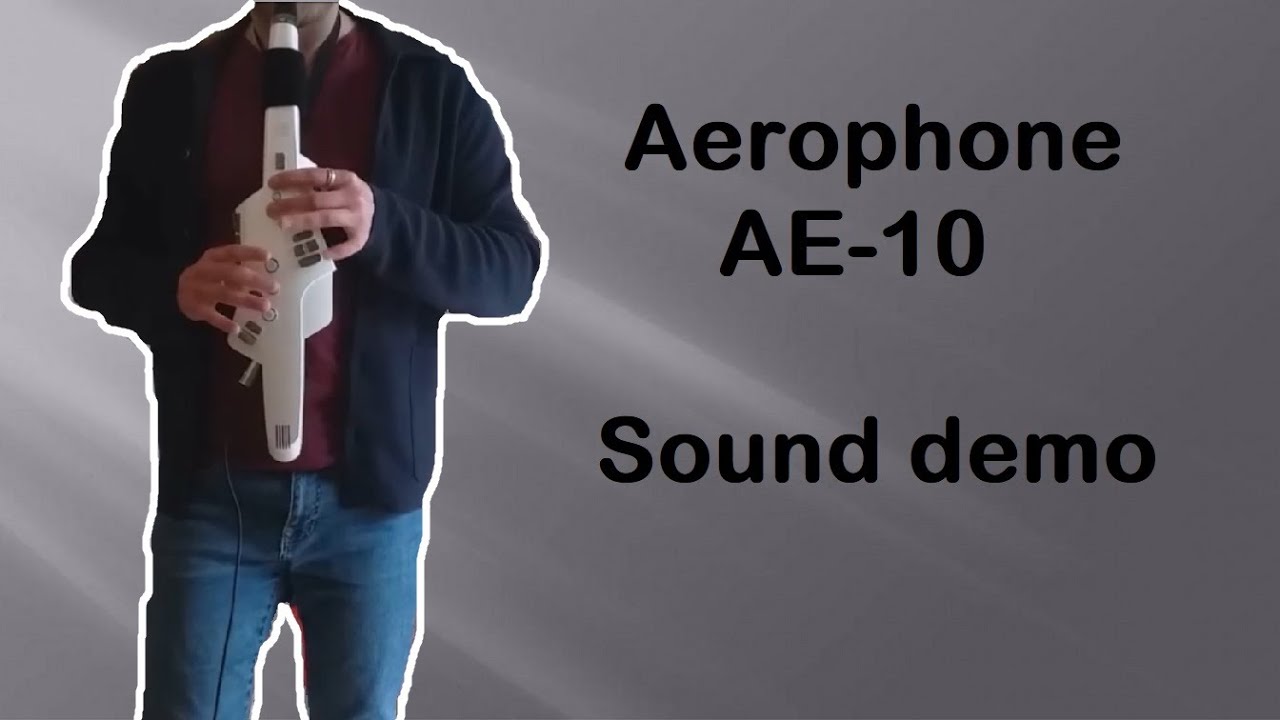 Aerophone AE-10 sound demo (accordion, soft lead, tenor sax and ...