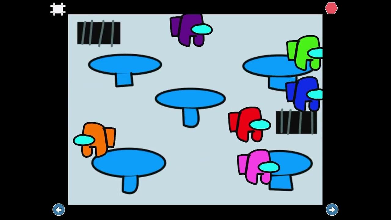 Among us en ScratchJr - YouTube