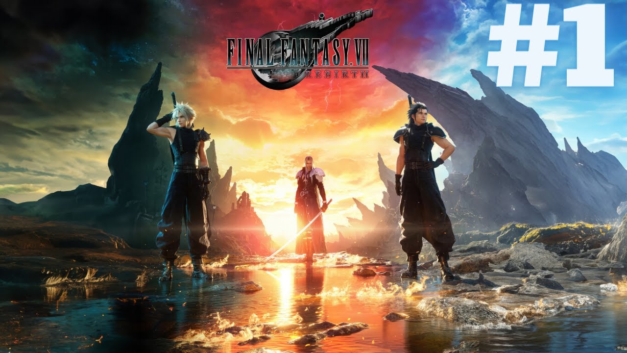 Final Fantasy VII Rebirth PS5!!! Livestream!!! Walkthrough Part 1 ...
