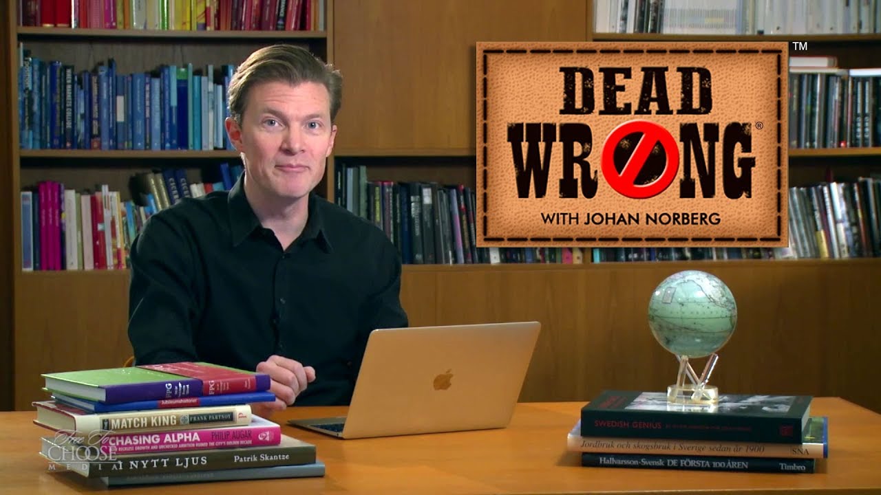 Dead Wrong® with Johan Norberg - Causes of Poverty Reduction - YouTube
