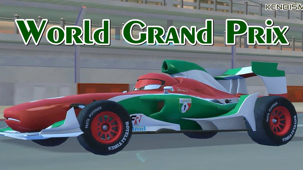 Cars 2 The Video Game Arcade Model WGP World Grand Prix - Francesco ...