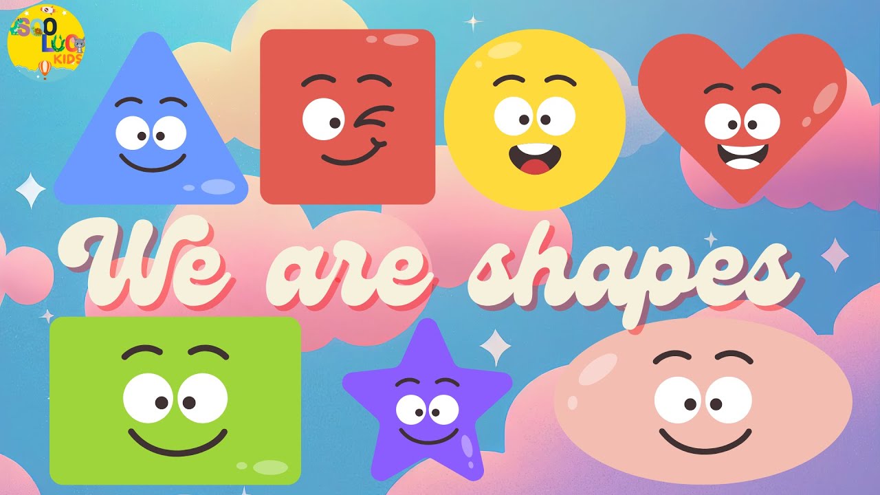 THE SHAPES SONG | SHAPES TRALLALALA | NURSERY RHYMES | SooLoo Kids ...