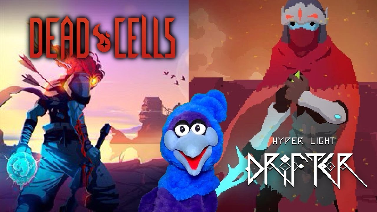 🔴Playing DeadCells and Hyper Light Drifter With One Hand 😳😳 - YouTube