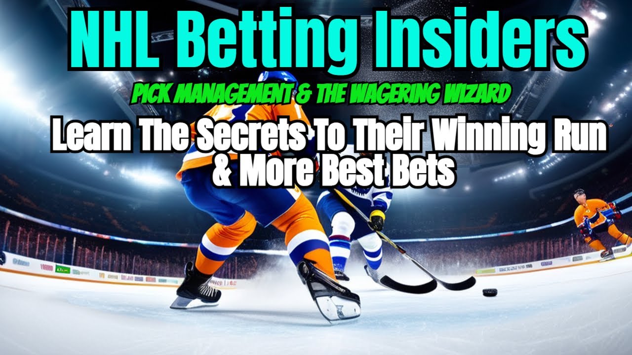 The NHL Betting Insiders Deliver Friday Night Best Bets - YouTube