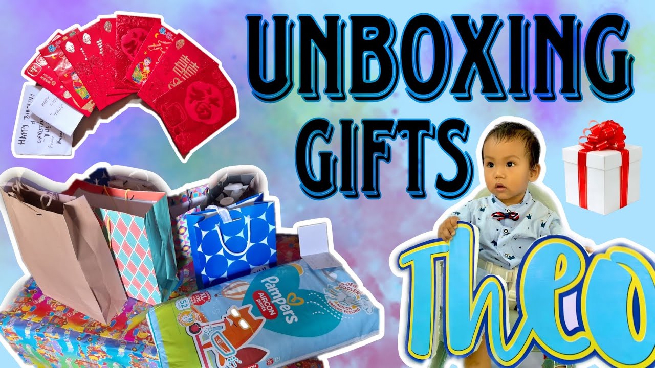 UNBOXING GIFTS OF THEO - YouTube