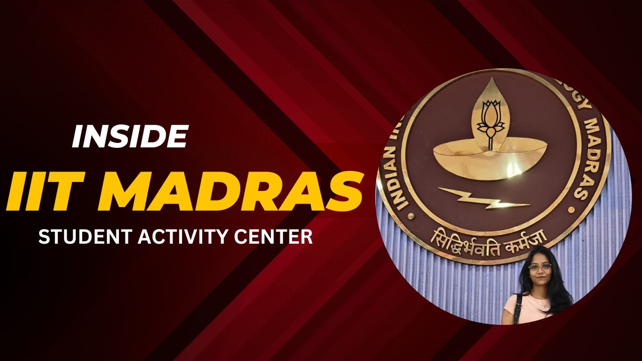 Inside IITM campus|| student activity center || - YouTube