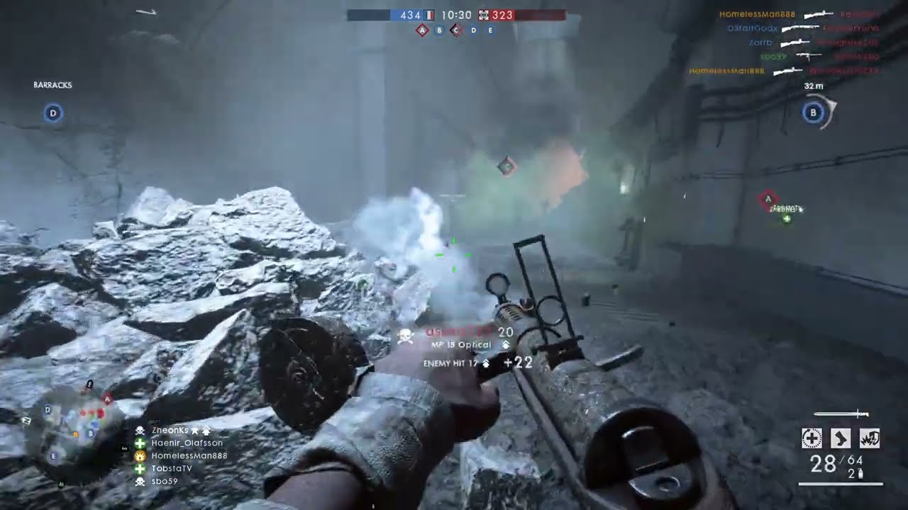 Mastering the MP 18 Optical ⭐100 Service Stars | Battlefield 1 - YouTube