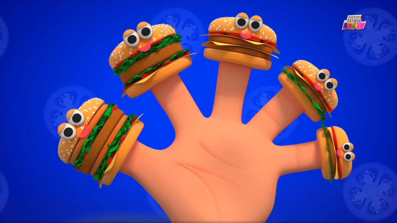 The Finger Family | Finger Family Rhyme | Food Song - YouTube