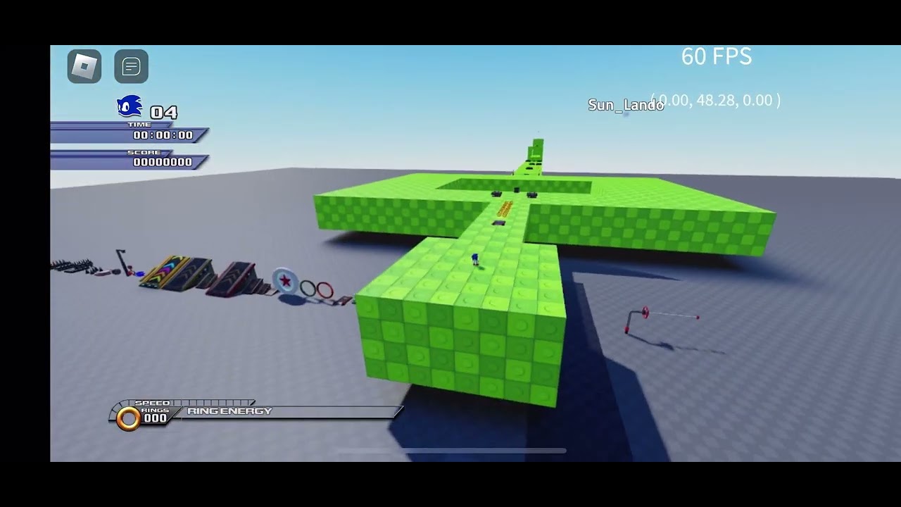 Hedgehog Engine R V7 Sonic Unleashed on roblox bug with loading - YouTube
