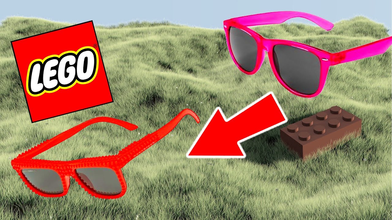 Making LEGO Glasses (1minute) - YouTube