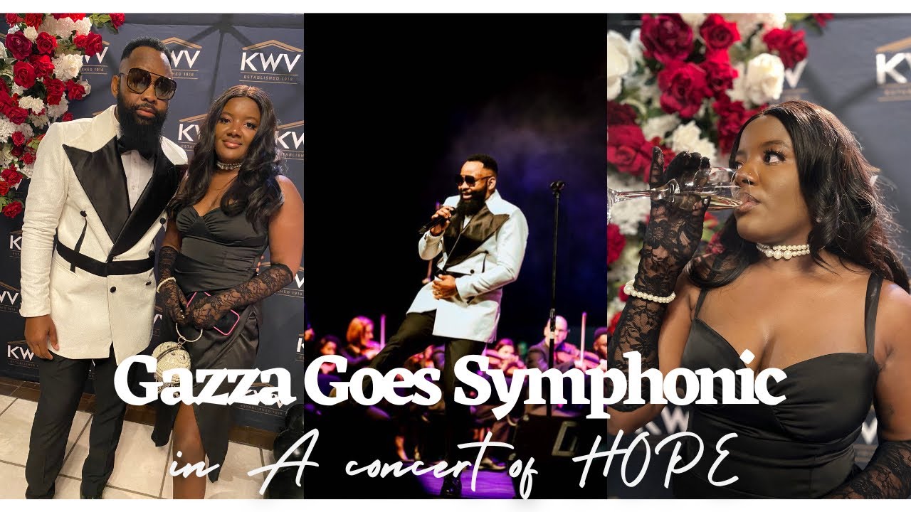 VLOG: Gazza Goes Symphonic in A Concert of HOPE •||• Namibian YouTuber ...