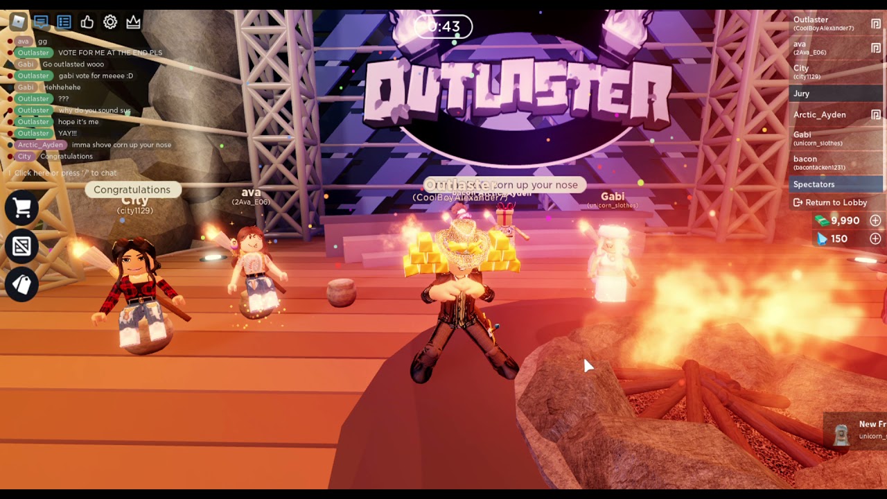 Outlaster wins Outlaster - YouTube