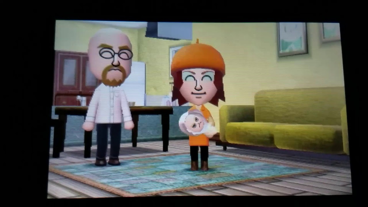 Tomodachi Life - Mii Home - New Baby name Jeremiah - YouTube