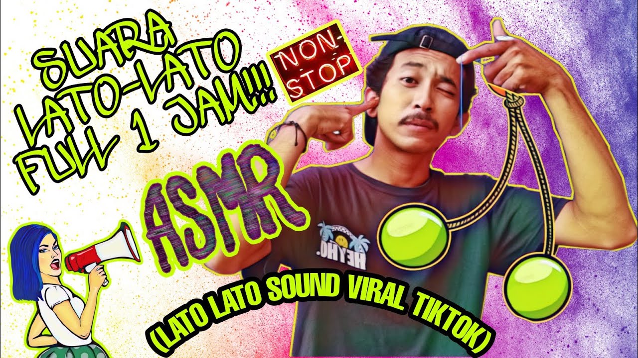 [ ASMR ] suara lato lato non stop 1 jam | lato lato sound viral Tik tok full 1 jam - YouTube