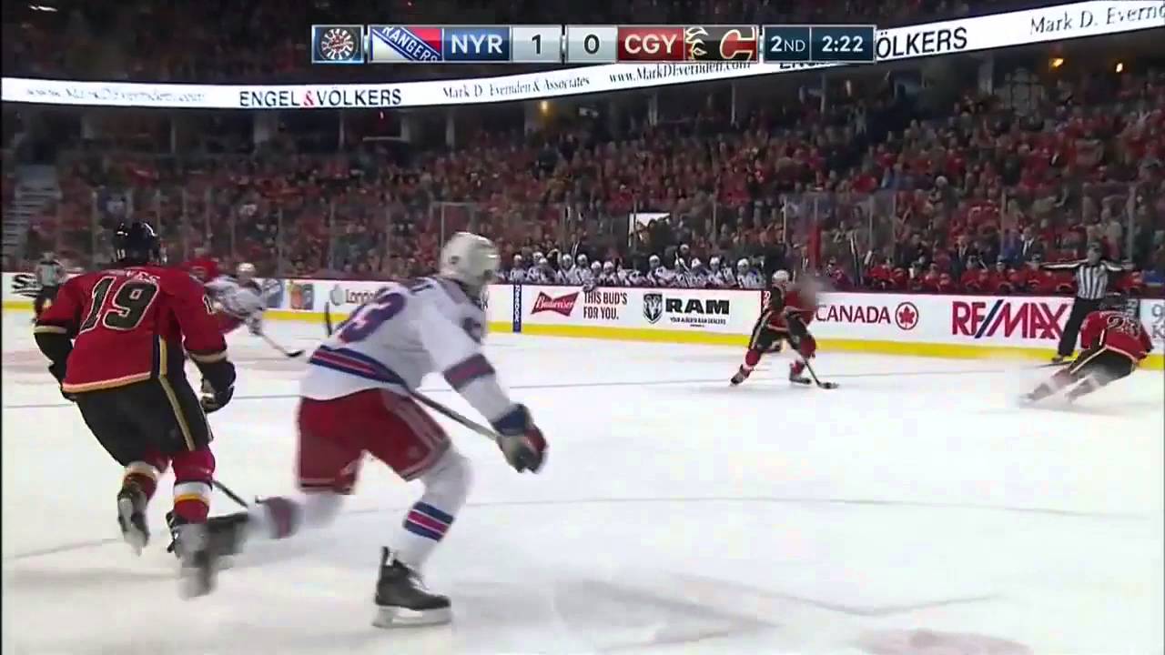 Rangers @ Flames Highlights 12/12/15 - YouTube