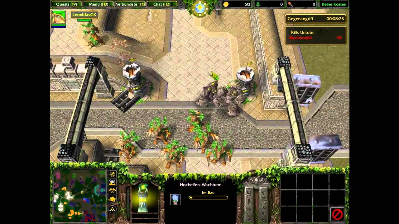 WC3 Tournament Runde3 Teil 1/7 - YouTube
