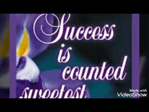 Success is counted Sweetest - YouTube