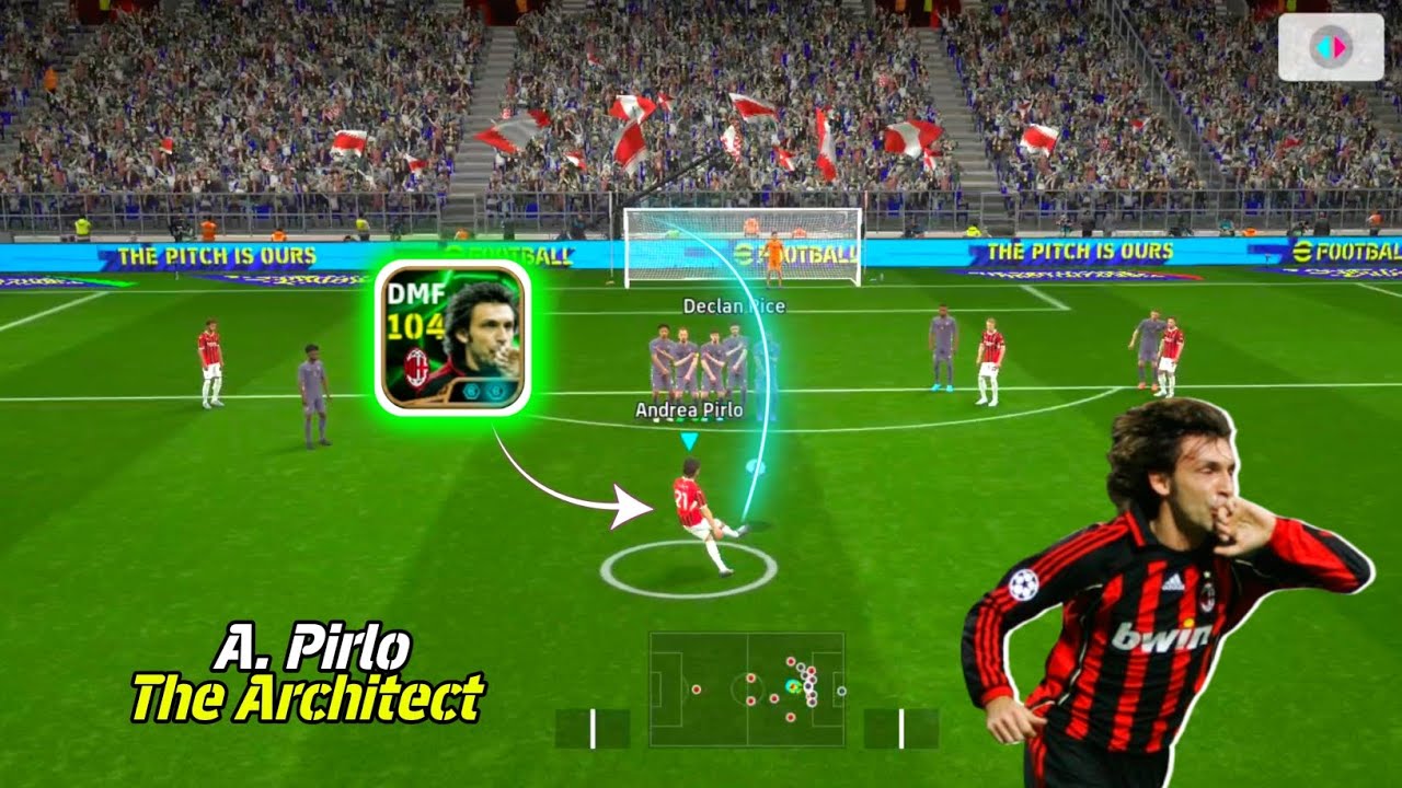 Pirlo The Architect 🫡🔥 Visionary Pass A. Pirlo Review in eFootball 25 ...