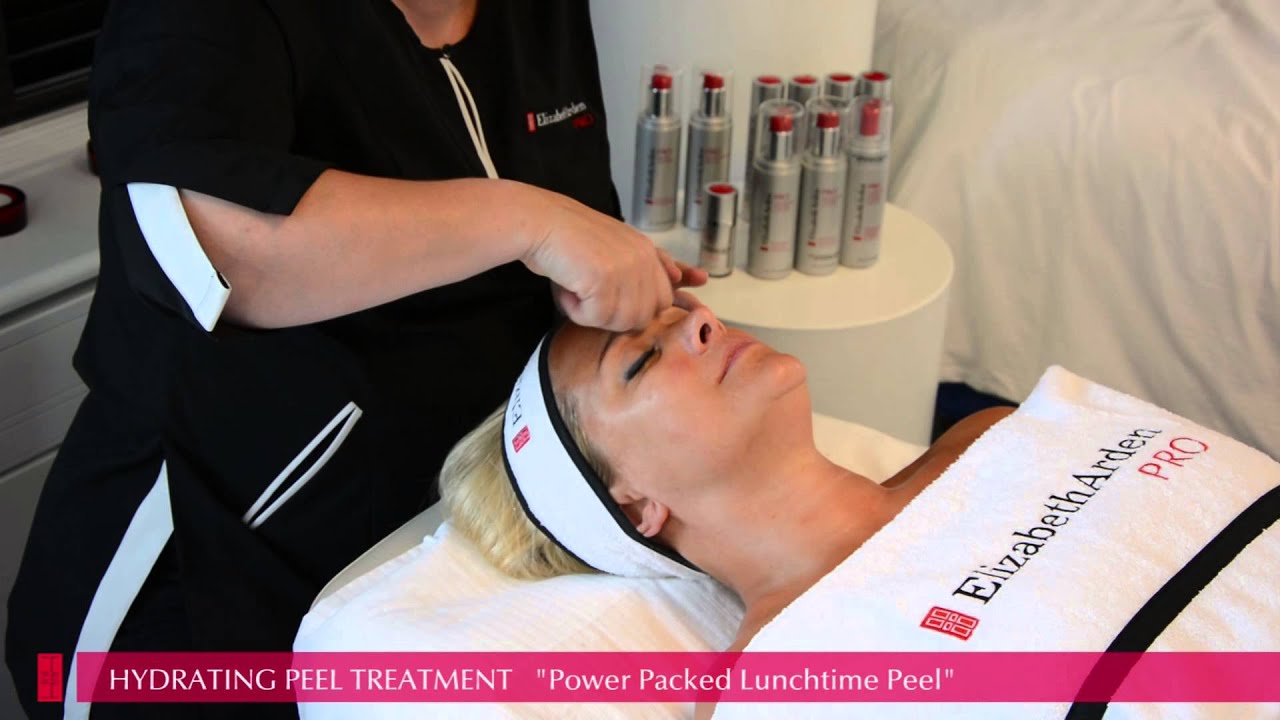 Short Hydrating Peel Treatment Power Packed Lunchtime Peel - YouTube