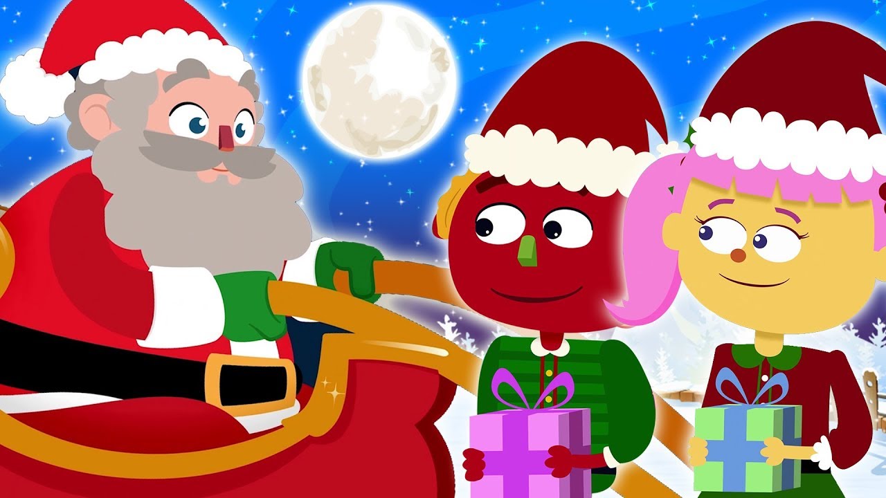 Teehee Town French | Chanson de Noël | Petit Papa Noël | Wake up Santa ...