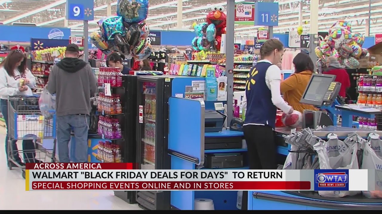 Walmart announces 2021 Black Friday shopping events: Take a look at ...
