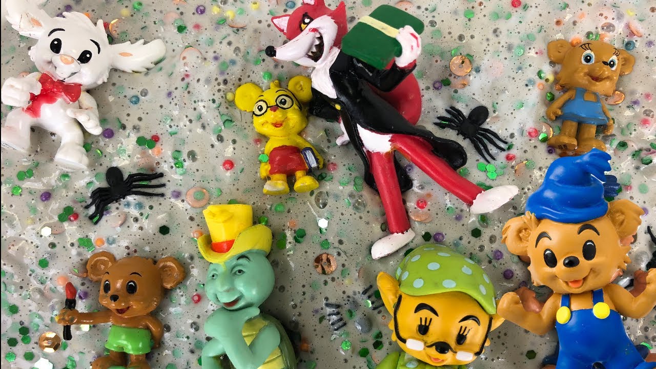 Bamse och hans vänner blandar Slime med Slime och massa annat skoj ...