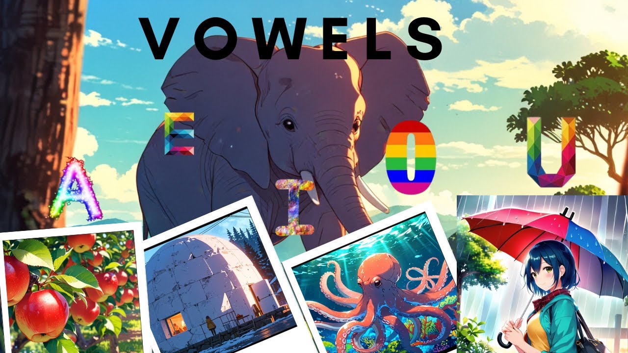 "Animated Kids Songs: Learn Vowels A E I O U with Fun!" - YouTube