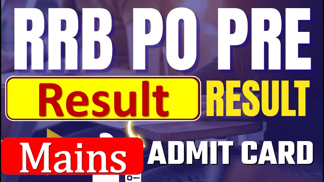 RRB PO Prelims Result OUT | RRB PO Prelims Score Card - YouTube