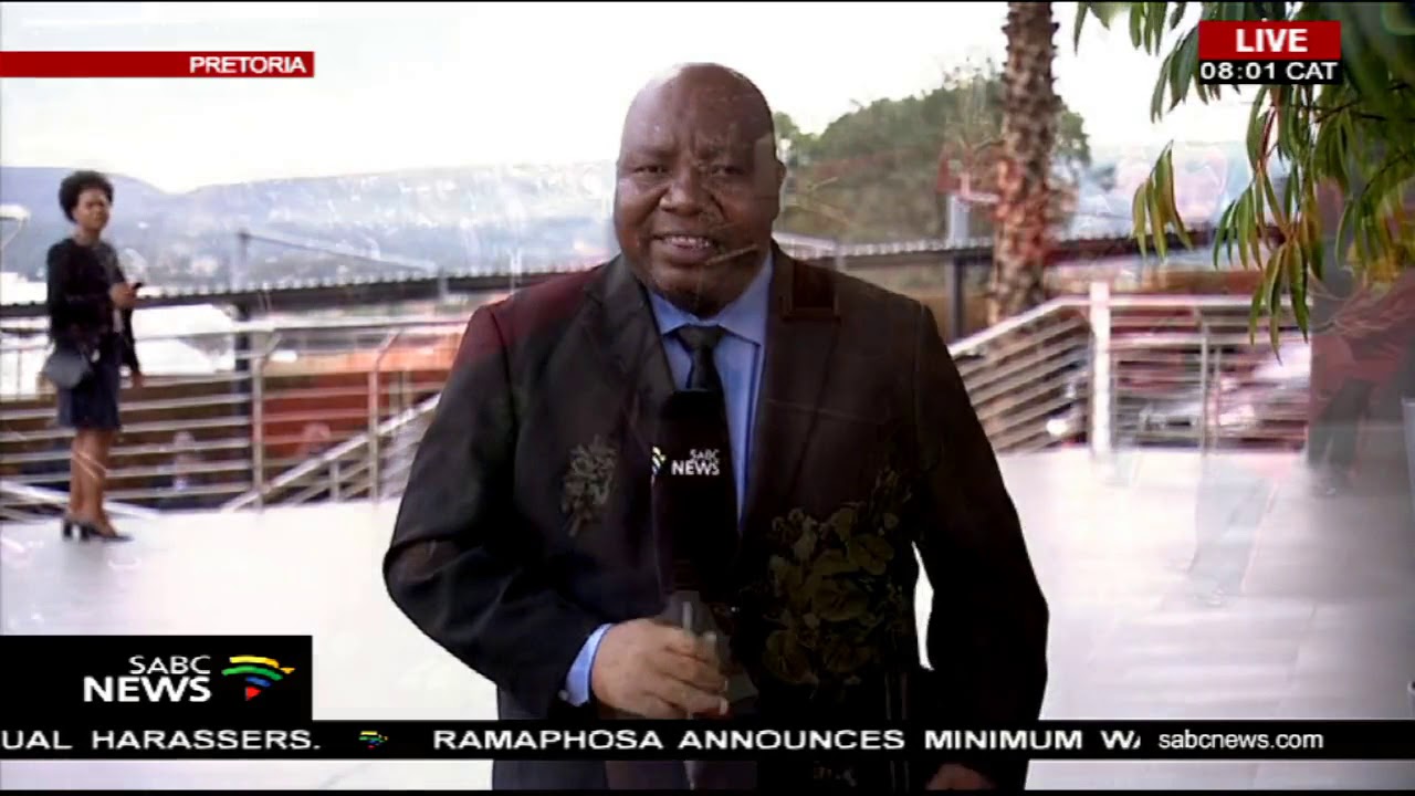 Mzwandile Mbeje with an update from Mendi Msimang's funeral - YouTube