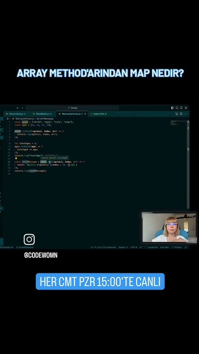Javascriptte Map Methodu Nedirjavascript Html Css Reactjs Yazılım Webdevelopment