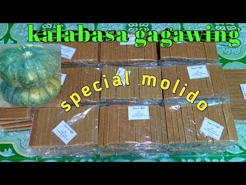 pang negosyo recipe/ kalabasa gagawing special molido candy/ no need ...