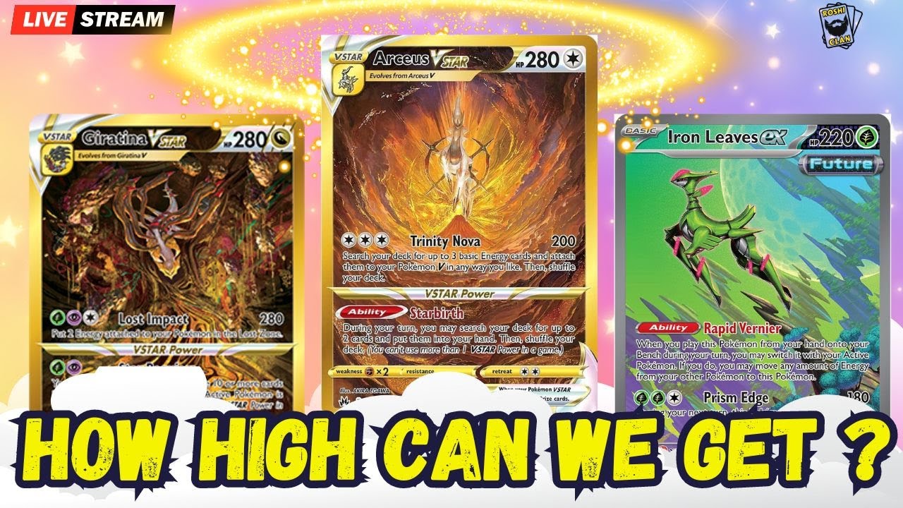 How High Can We Get On Ranked? With Arceus Giratina Iron Leaves ...