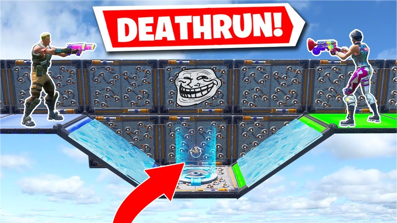 TROLL your friend in this DEATHRUN RACE... [CLUTCH] (Fortnite Creative ...