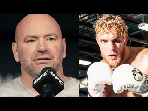Dana White vs Jake Paul (Coke test for roids test!!) 🤣 - YouTube