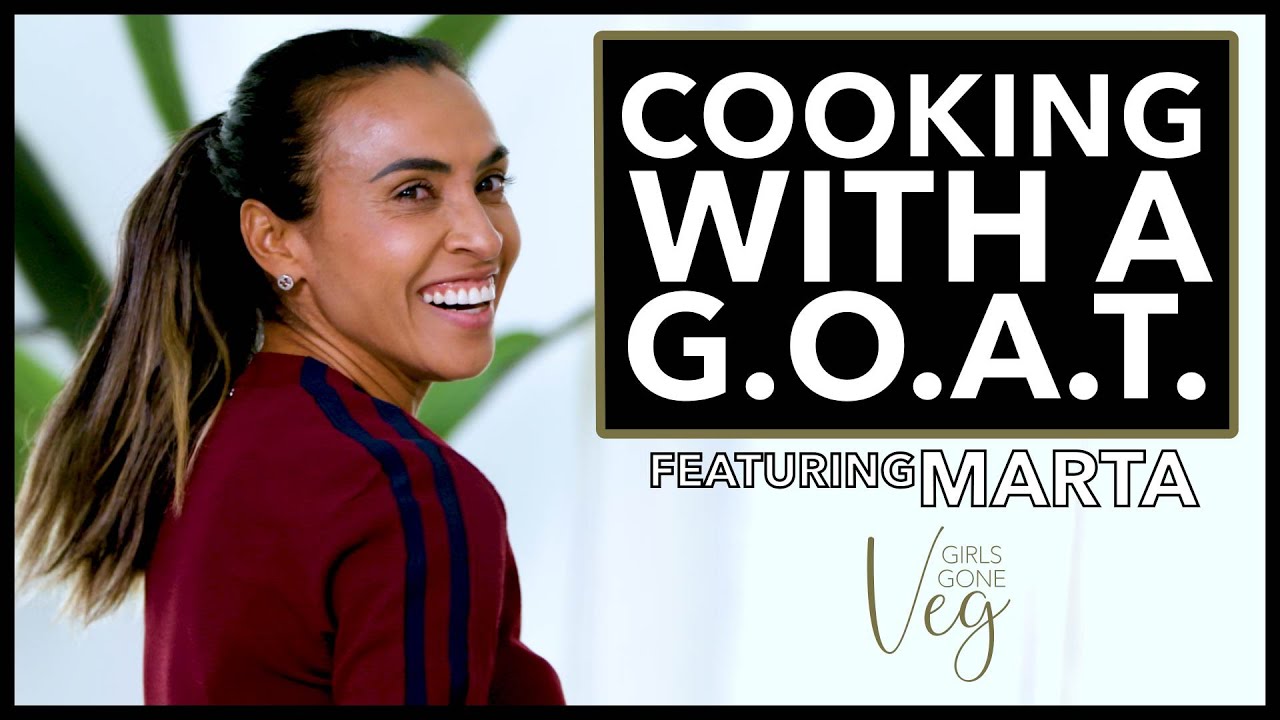 Cooking With A GOAT: Girls Gone Veg w/Marta | I AM ATHLETE - YouTube